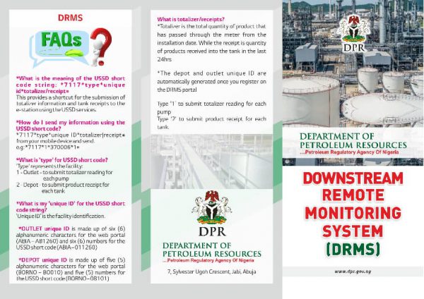 DPR launches Downstream Remote Monitoring System (DRMS) – Nigerian ...