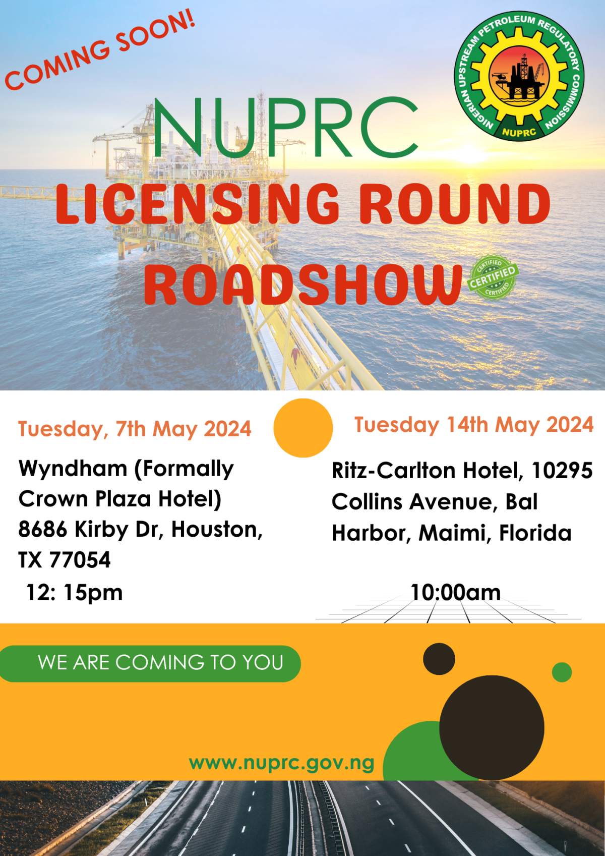NUPRC LICENSING ROUND ROADSHOW – Nigerian Upstream Petroleum Regulatory ...